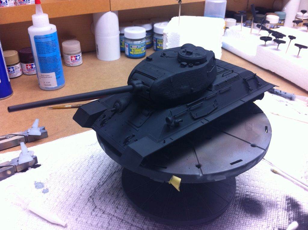 Pre-shading - Painting and airbrushing - Finescale Modeler Forum